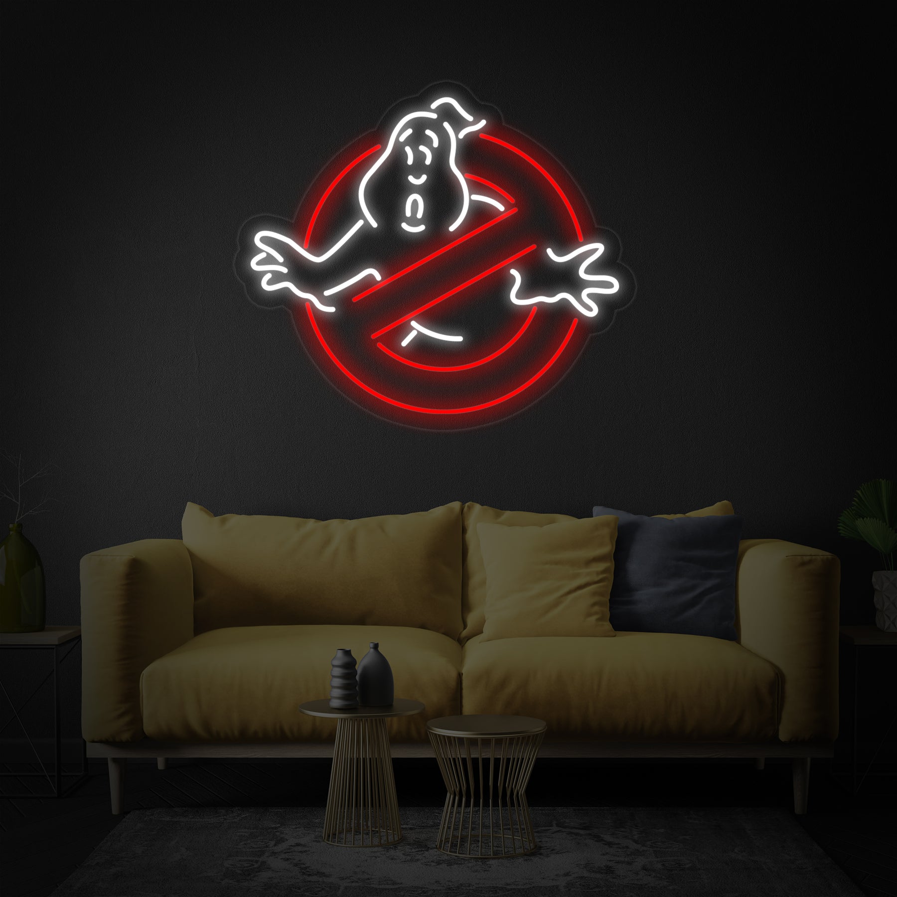 Ghostbusters Ghosts Neon Sign - HAPPYNEON – HAPPYNEON.COM