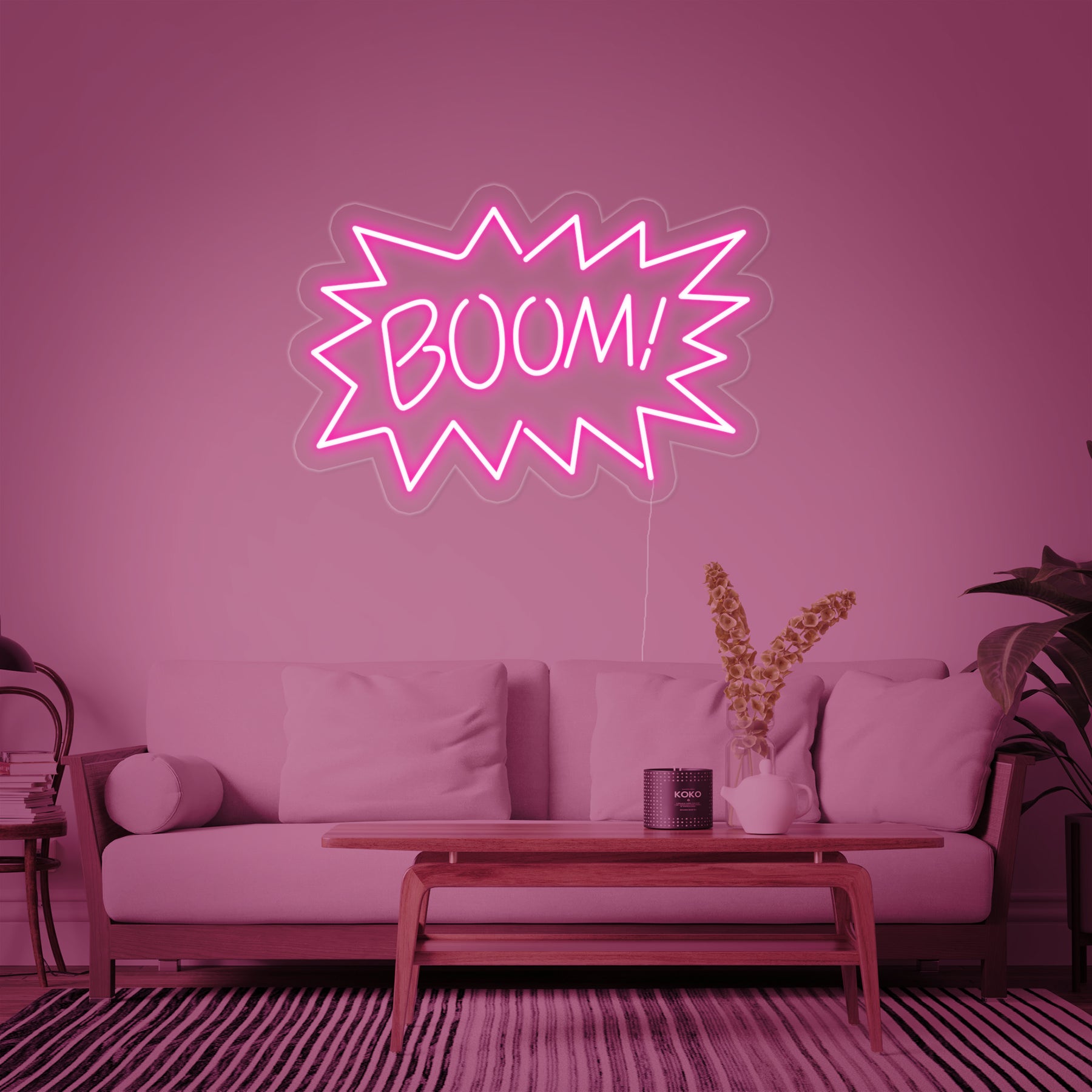 Boom Neon Sign - HAPPYNEON – HAPPYNEON.COM