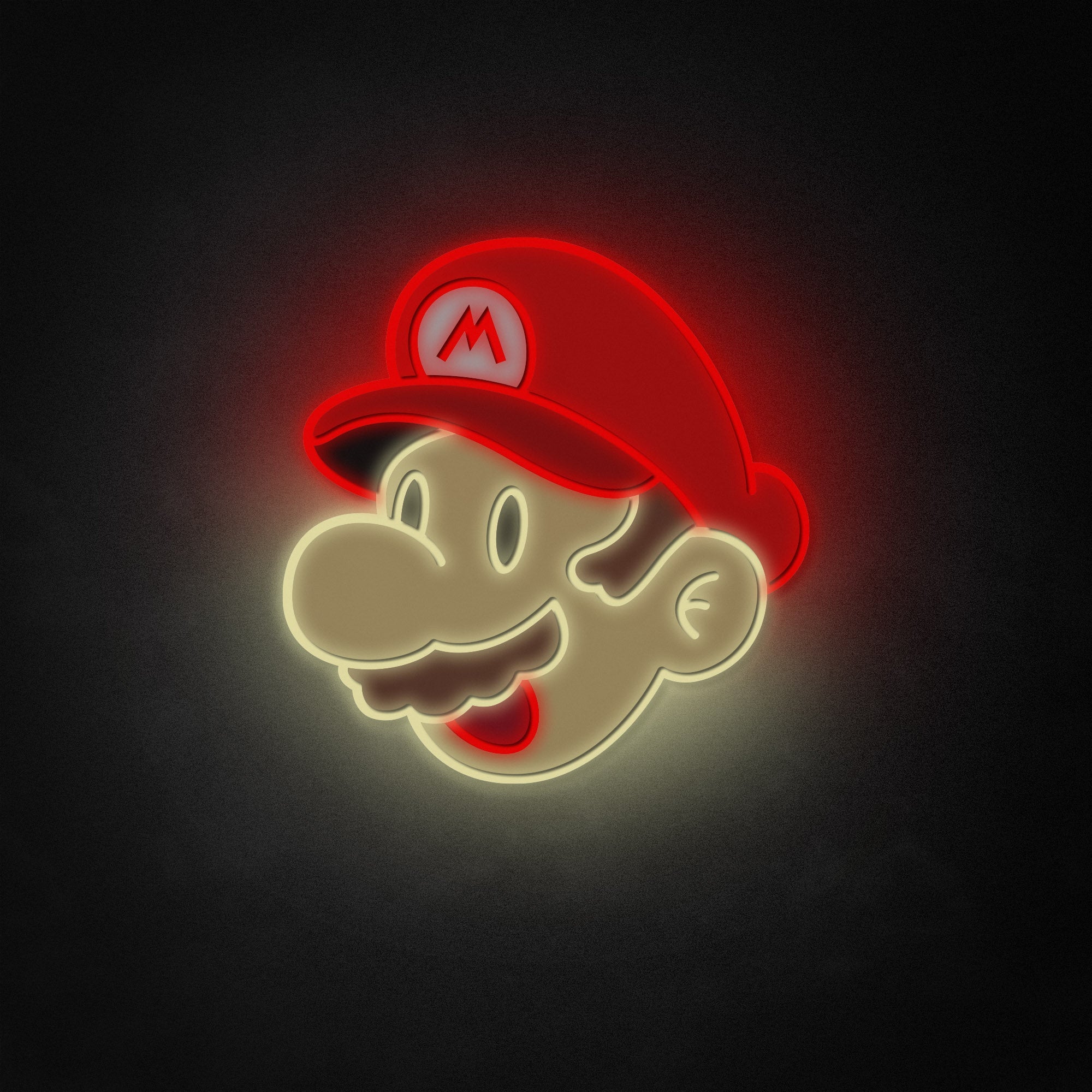 Mario Neon Like Sign, Mario Neon Sign, Mario LED Light – HAPPYNEON.COM