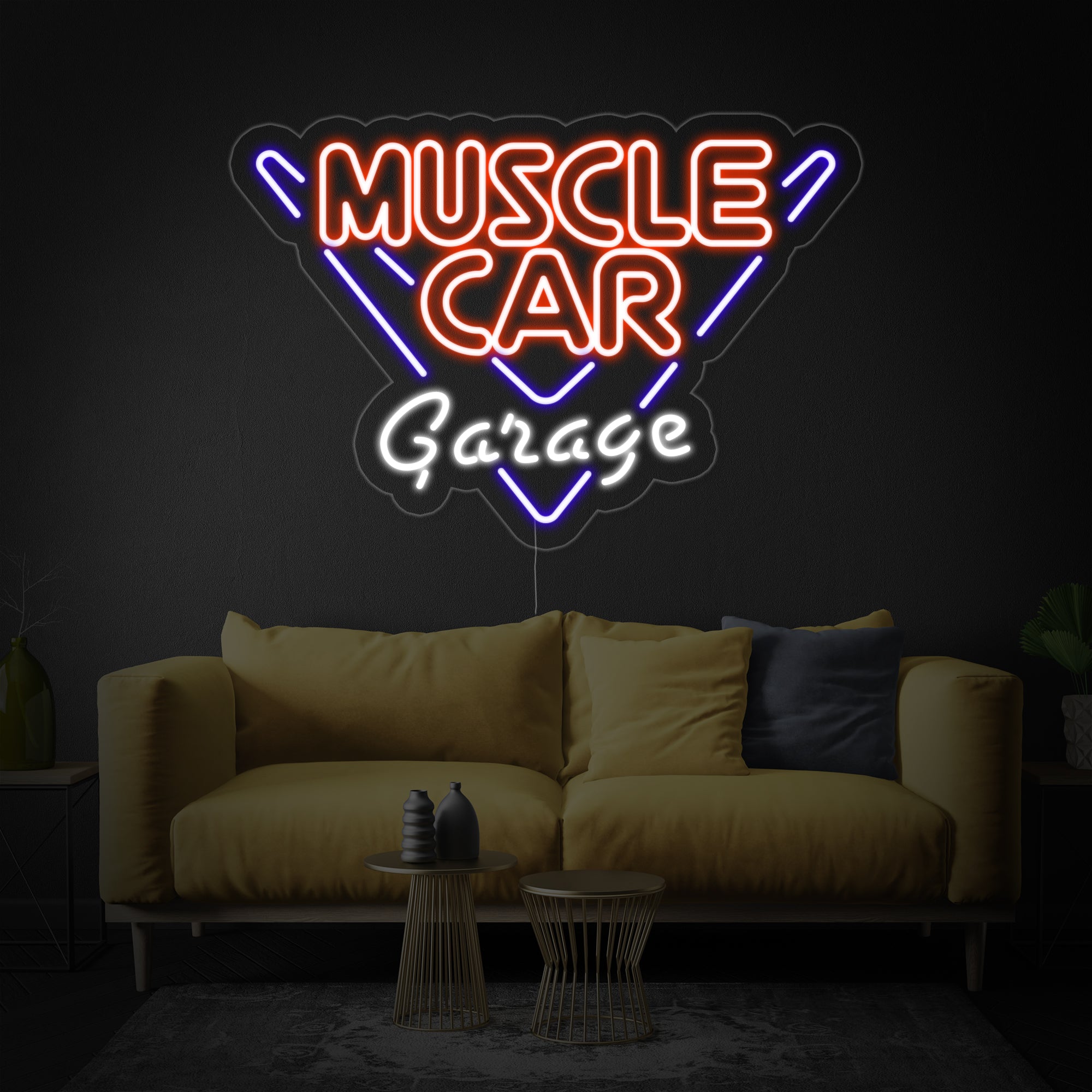 Muscle Car Garage Neon Sign - HAPPYNEON – HAPPYNEON.COM